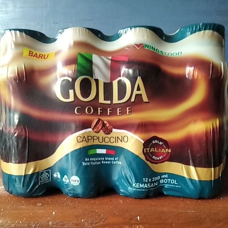 Jual GOLDA COFFEE CAPPUCCINO 1 DUS ISI 12 PCS | Shopee Indonesia