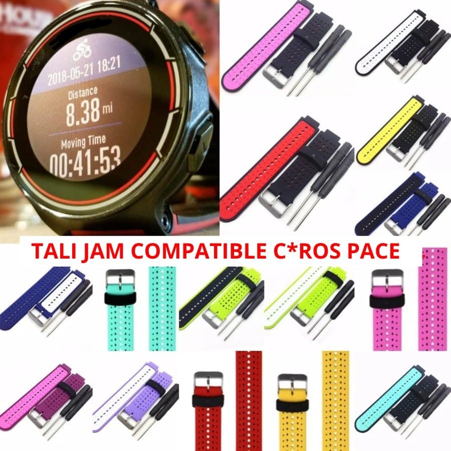 Jual Tali Jam untuk COROS PACE Silicone strap band | Shopee Indonesia