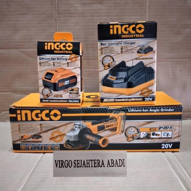 Jual CAGLI1001 MESIN GERINDA GRINDA GURINDA ANGLE GRINDER TANGAN INGCO ...