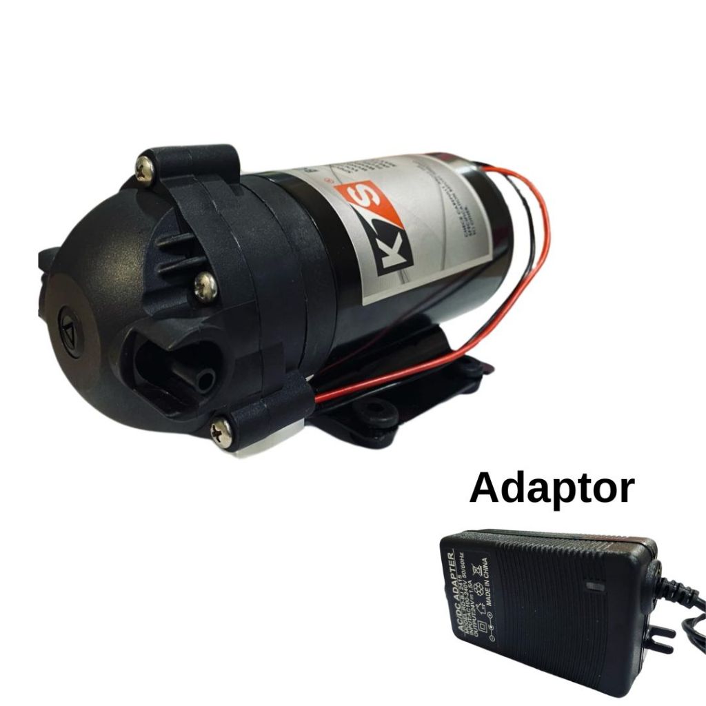 Jual Pompa RO KIS 24V DC 150 GPD Dilengkapi Dengan Adaptor | Shopee ...