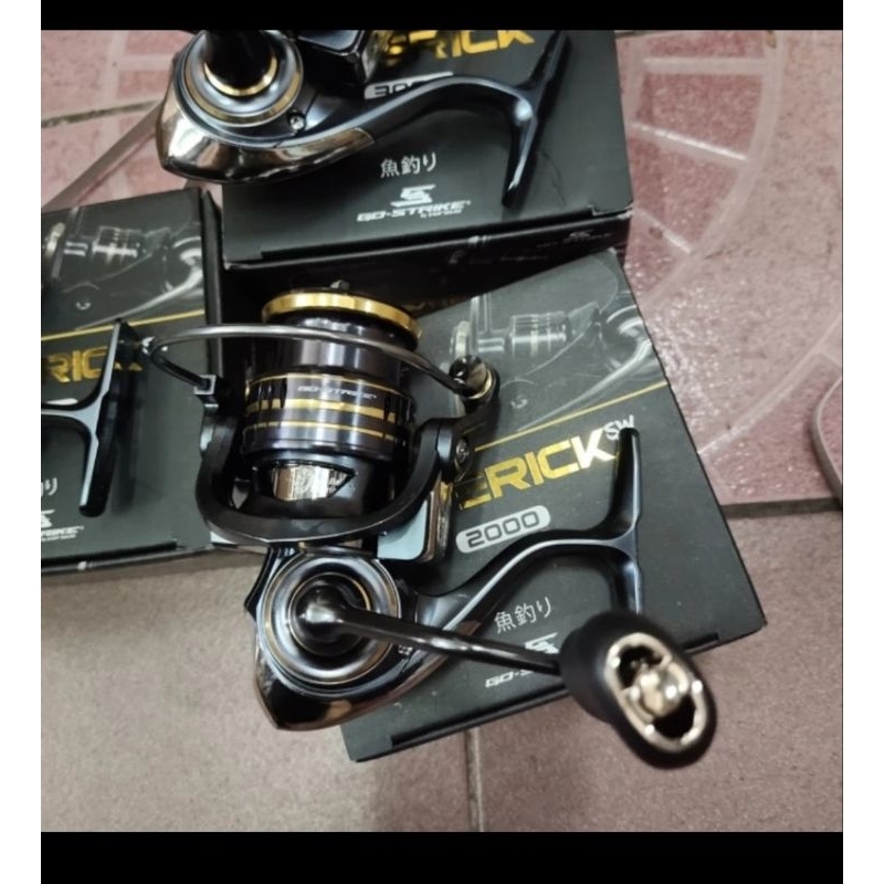 Jual reel go strike by versus Maverick type sw pilihan 1000 2000 3000 ...