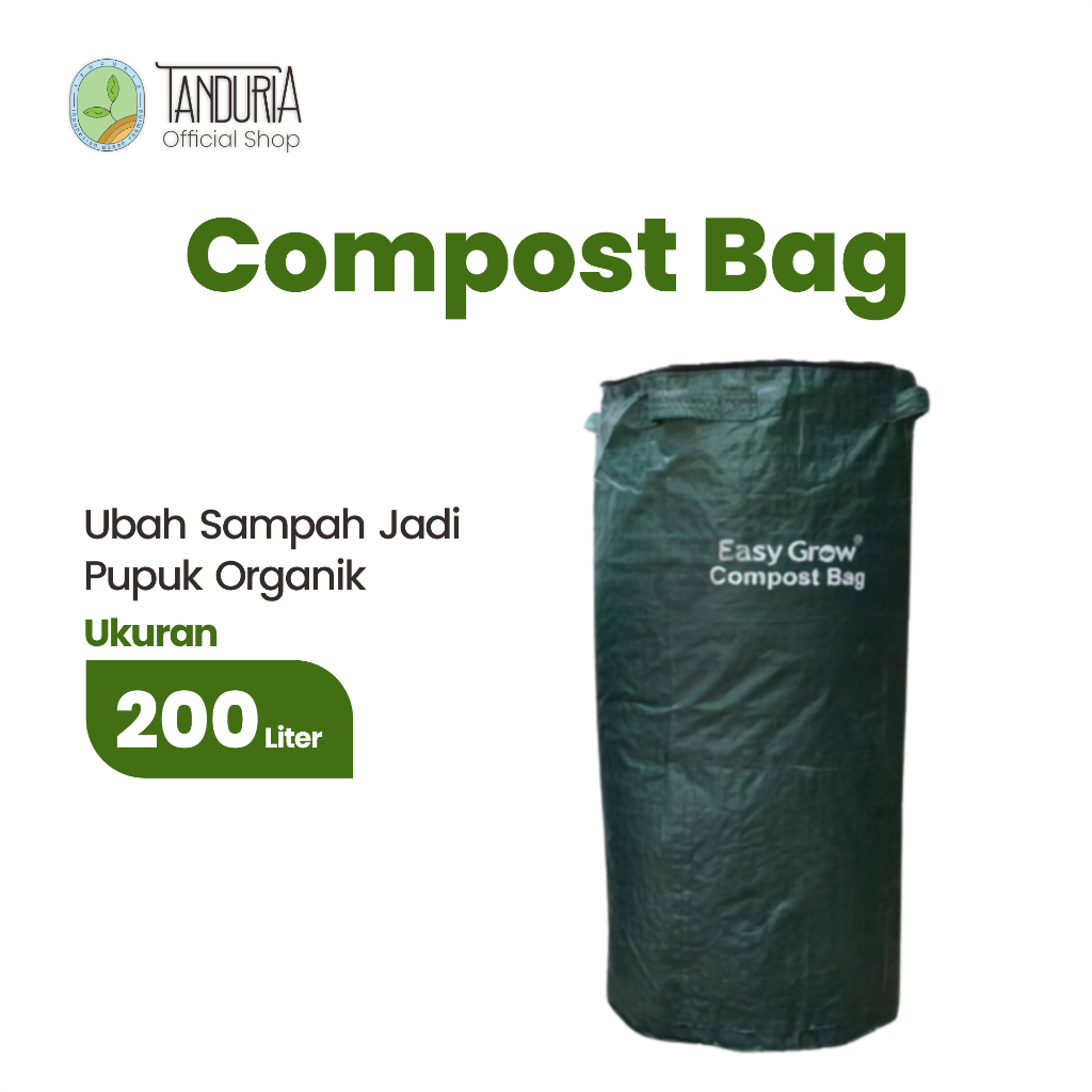 Jual TANDURIA - Compost Bag Easy Grow Kompos 200 Liter (L) | Shopee ...