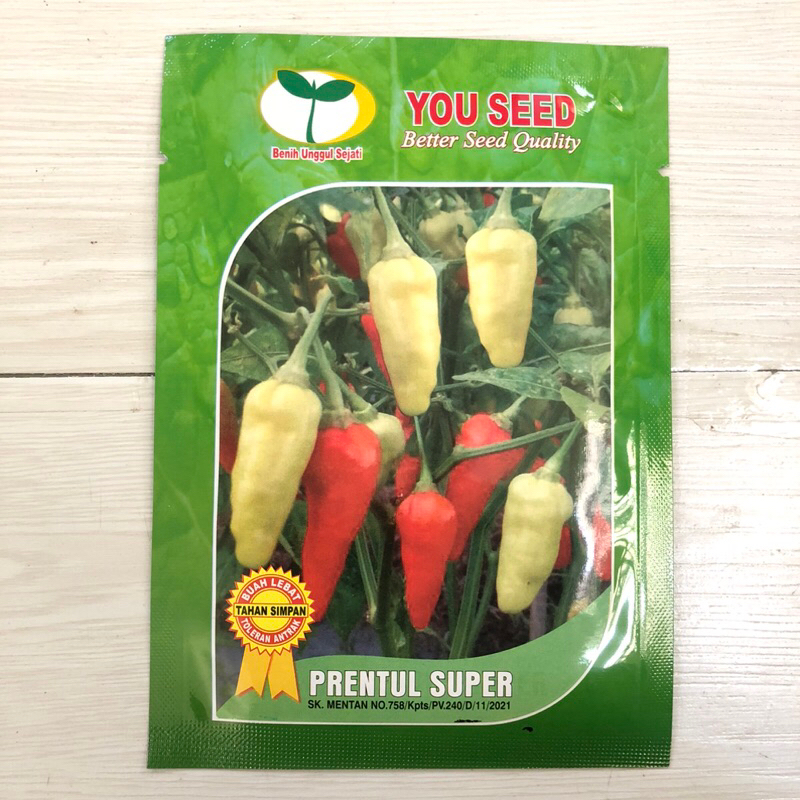 Jual benih cabe rawit prentul super 10 gram you seed | Shopee Indonesia