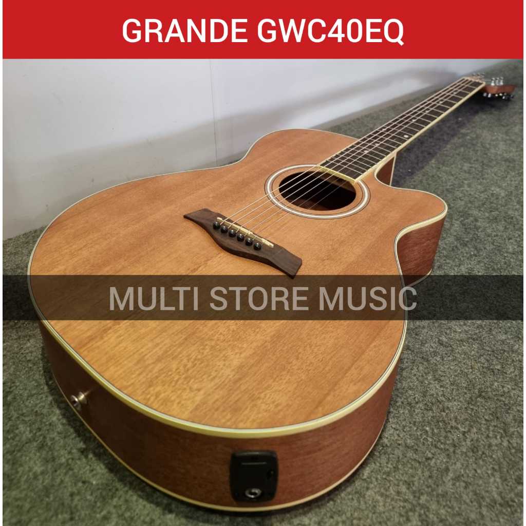 Jual Gitar Akustik Elektrik - GRANDE GWC40 - GWC 40 - GWC 40MNS ...