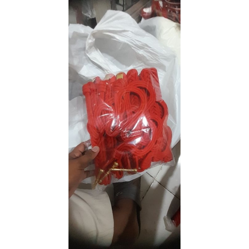 Jual talikur komando Akpol warna merah list merah nestel 1 jabatan ...