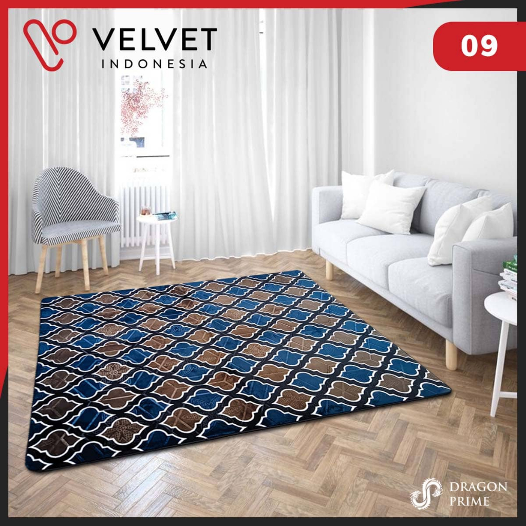 Jual [Velvet] Karpet 95x140 Malaysia Dragon Prime - Full Motif | Shopee ...