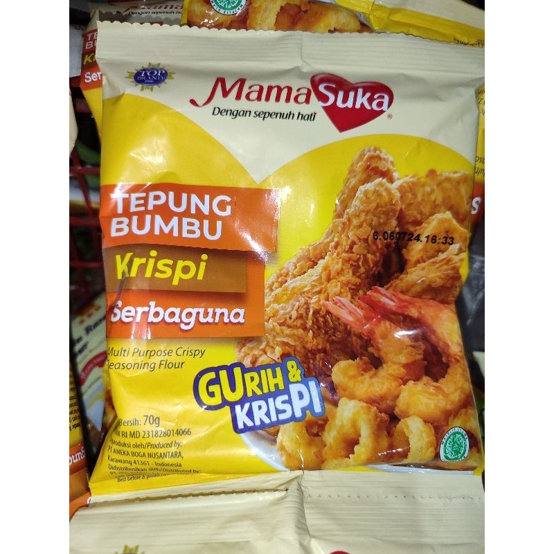Jual MAMASUKA TEPUNG KRISPI BUMBU SERBAGUNA | Shopee Indonesia