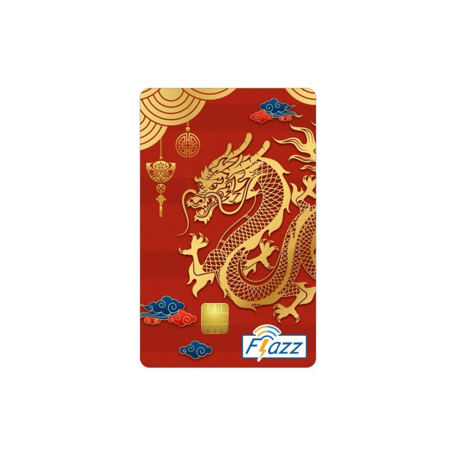 Jual Kartu Flazz Limited Edition CNY Naga GEN 2 Custom | Shopee Indonesia