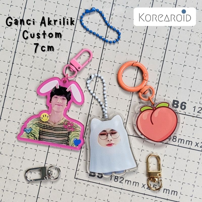 Jual Ganci Akrilik Custom 7cm | Shopee Indonesia