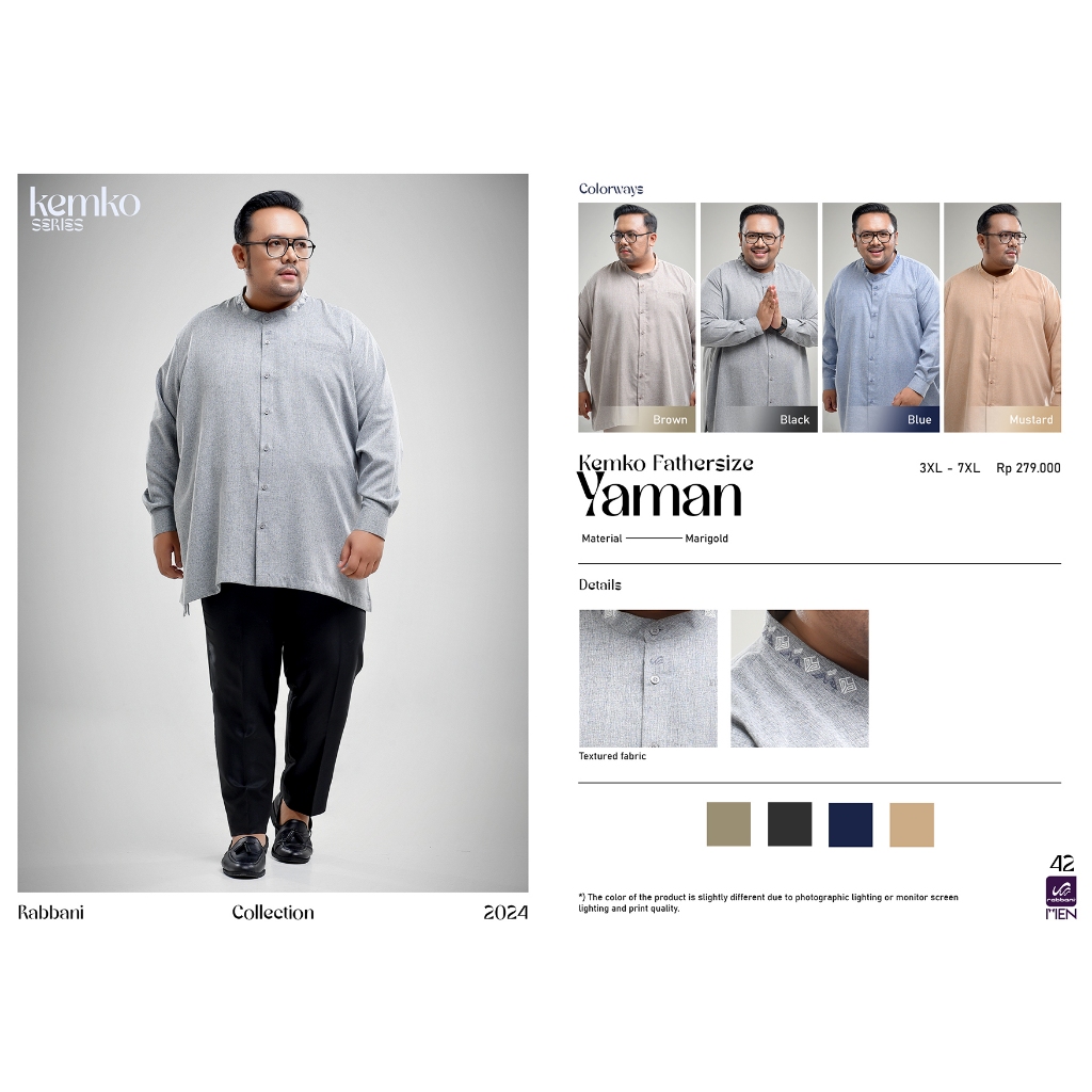 Jual Rabbani - Kemko Yaman Lengan Panjang (Father Size) | Shopee Indonesia