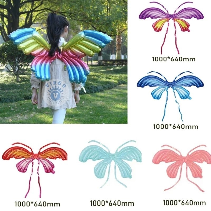 Jual Balon Foil Sayap Kupu-Kupu / Jumbo Butterfly Wings | 12 Pilihan ...
