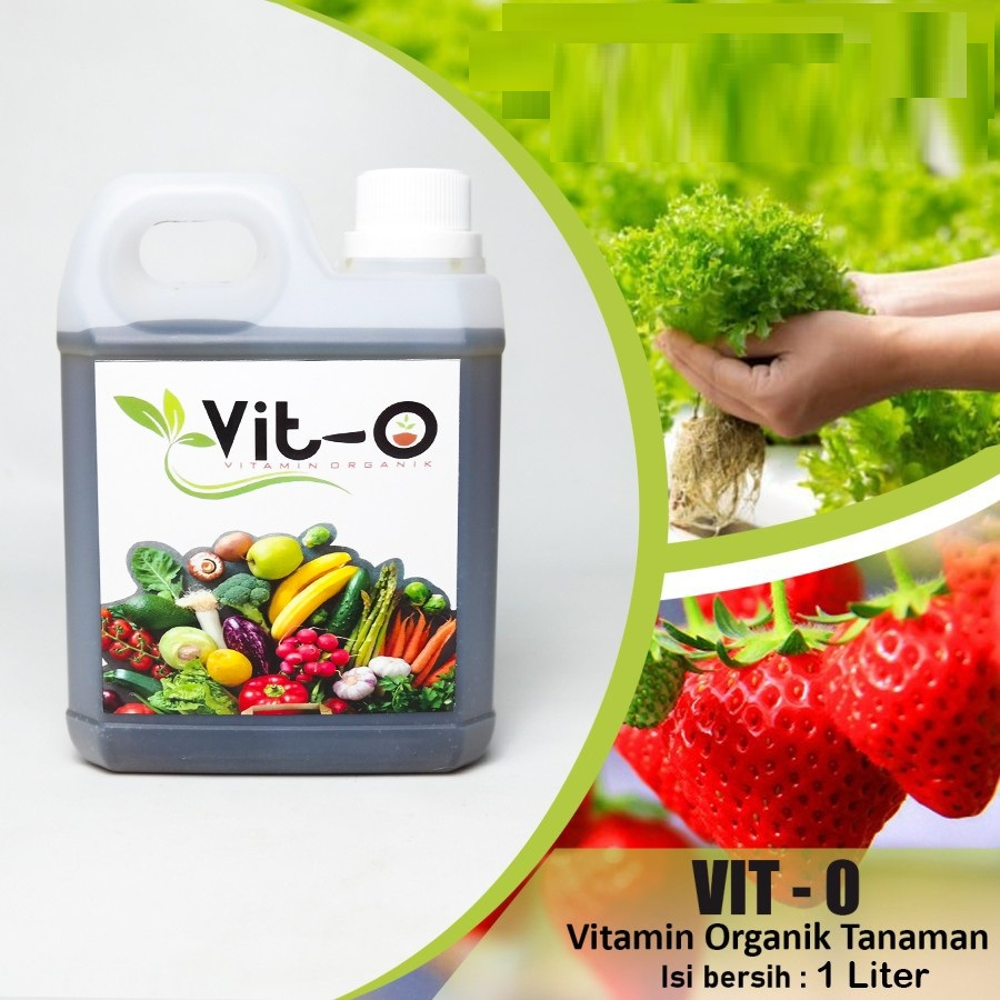 Jual VIT-O VIT O Vitamin Tanaman Super Vitamin Organik 1 Liter | Shopee ...