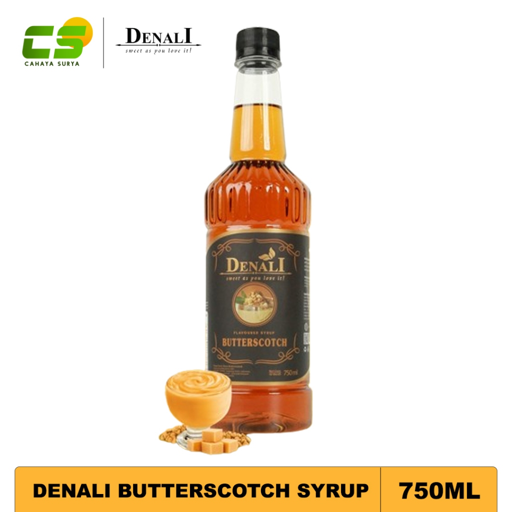 Jual Denali Syrup / Sirup - Butterscotch Syrup 750 ml | Shopee Indonesia