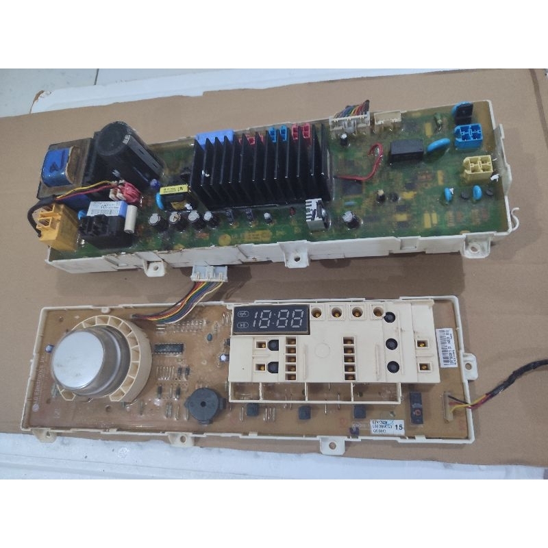Jual PCB MODUL MESIN CUCI LG FRONT LOADING WD-M8060TD ORIGINAL | Shopee ...