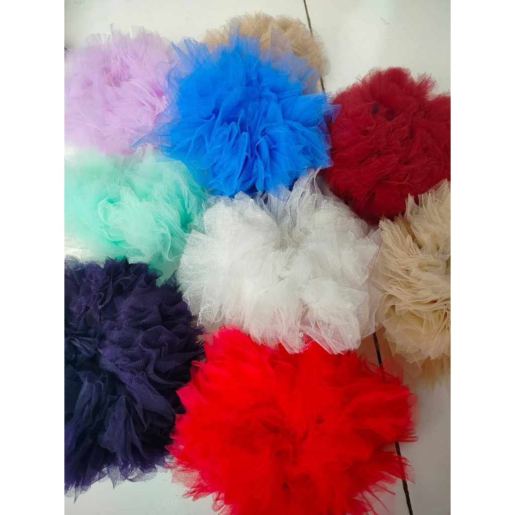 Jual Hijaber - Promo Ikat Rambut Cepol Hijab Anti Pusing Tile Tille ...