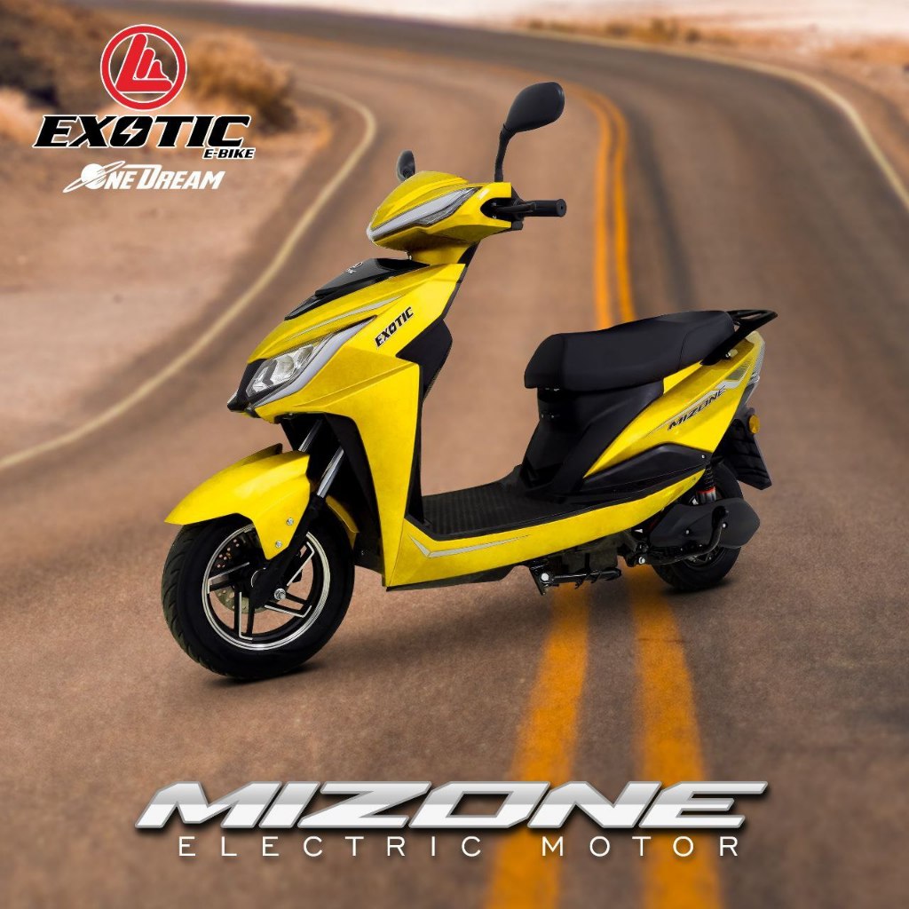 Jual Motor Listrik Exotic Mizone Molis 48V/32.2Ah 1000W | Shopee Indonesia