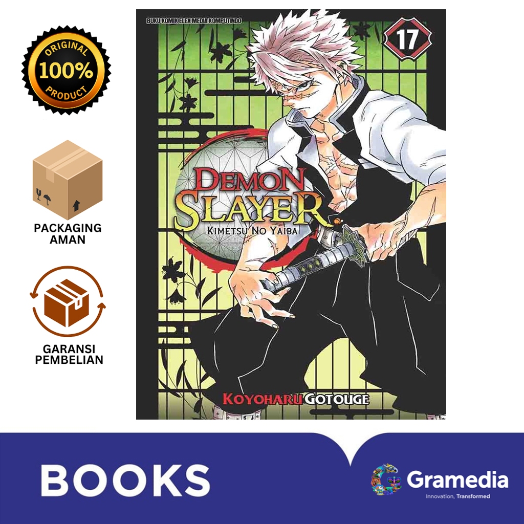 Jual Gramedia Bali - DEMON SLAYER: KIMETSU NO YAIBA 17 | Shopee Indonesia