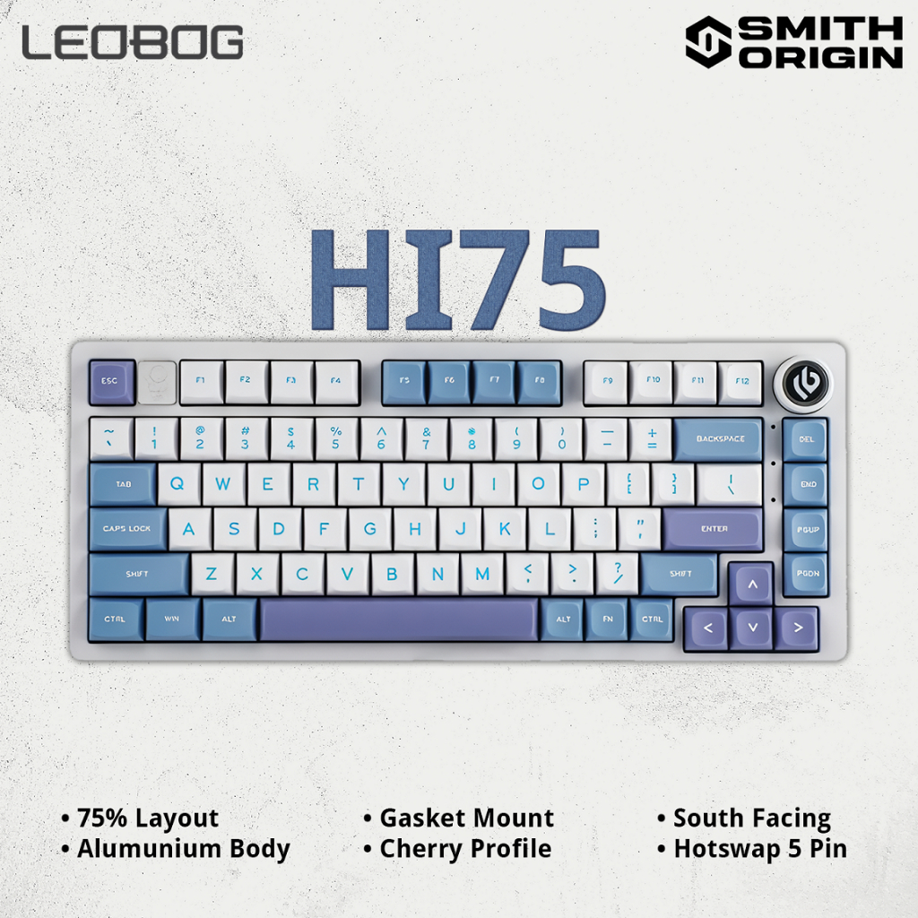 Jual LEOBOG Hi75 Fullbuild 75% Wired Mechanical Keyboard | Shopee Indonesia