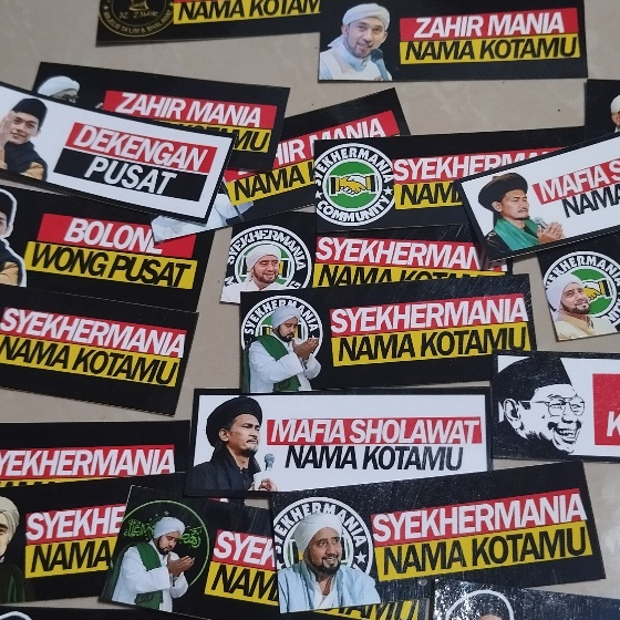 Jual stiker sholawat syekhermania zahirmania mafia sholawat gus iqdam ...