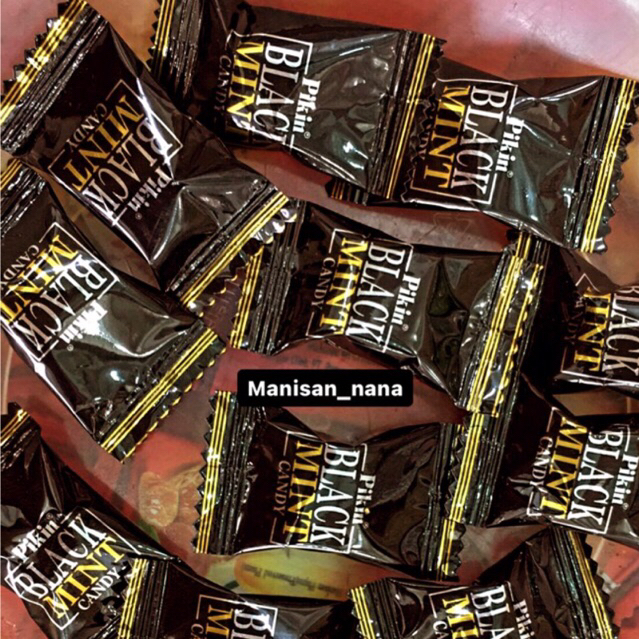 Jual Permen rasa mint / Permen black mint / Black mint candy ( 250gram ...