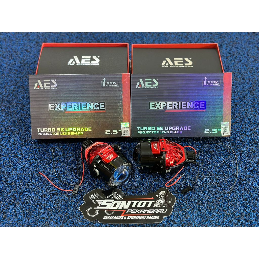 Jual BILED AES TURBO SE 2,5 INCHI TBS AES FLAT EXPERIENCE HARGA /PCS ...