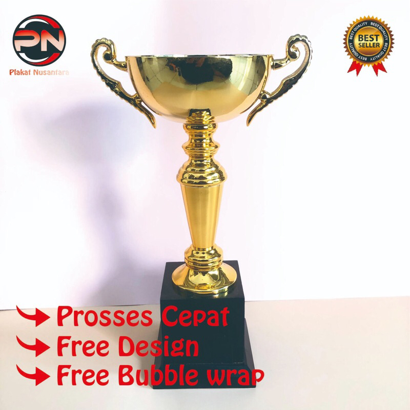 Jual trophy piala logam | trophy piala logam cawan | trophy alumunium ...