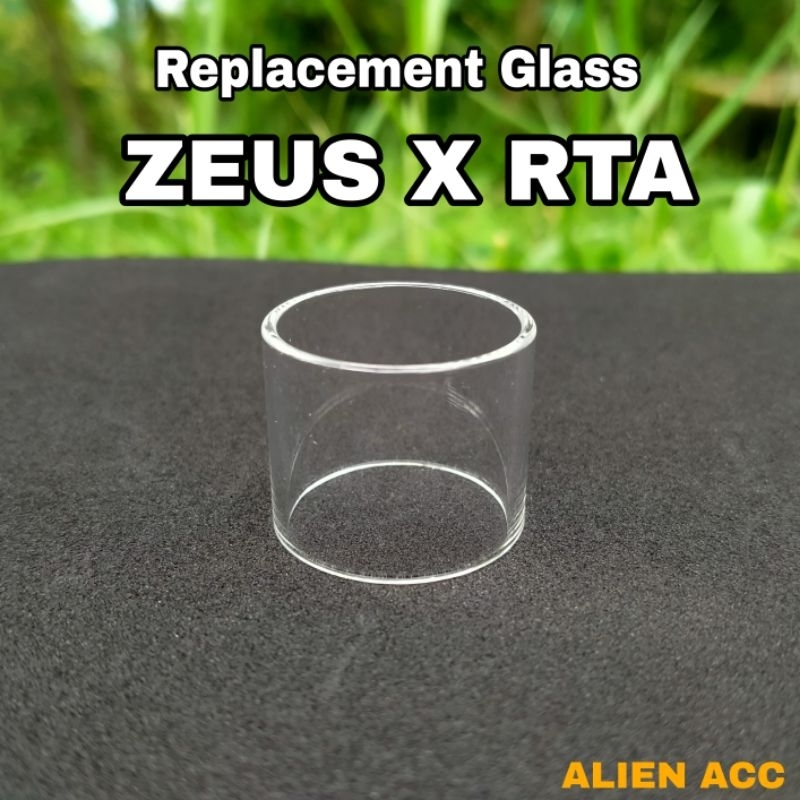 Jual Kaca Zeus X RTA Geekvape Z X RTA Flat Lurus Glass Tank | Shopee ...