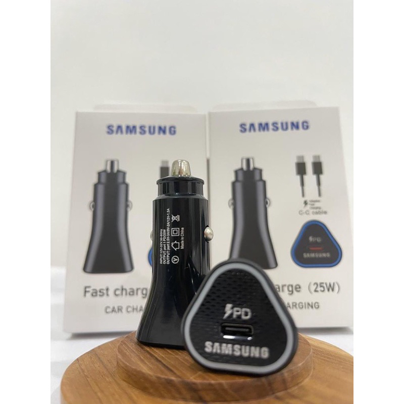 Jual CAR ADAPTER SAMSUNG 25 WATT PD (TYPE C) / BATOK SAVER CHARGER ...