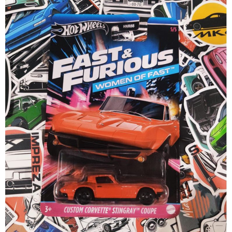 Jual Hotwheels fnf women of fast ( wof ) ~ Convertte Stingray Coppe ...