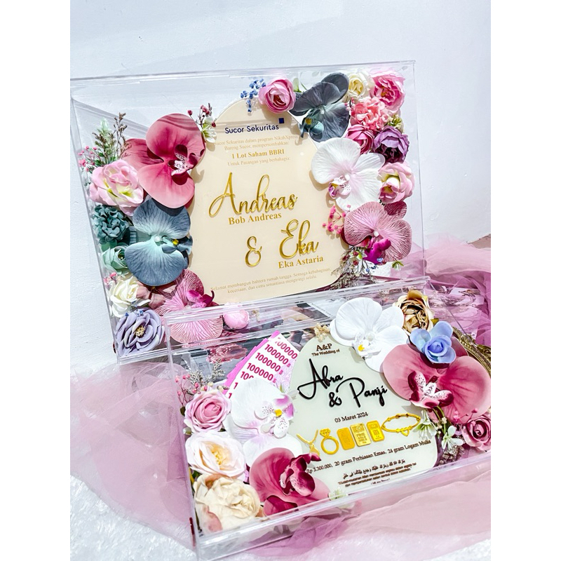 Jual [size 20x30] @crisanmahara_id Bingkai mahar Seserahan nikah ...