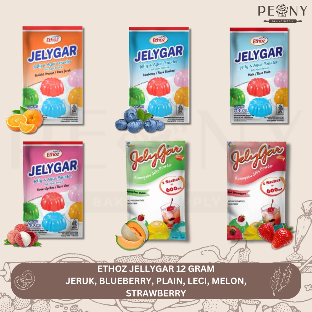 Jual ETHOZ JELLYGAR 12 GRAM / JELLY RASA BUAH | Shopee Indonesia