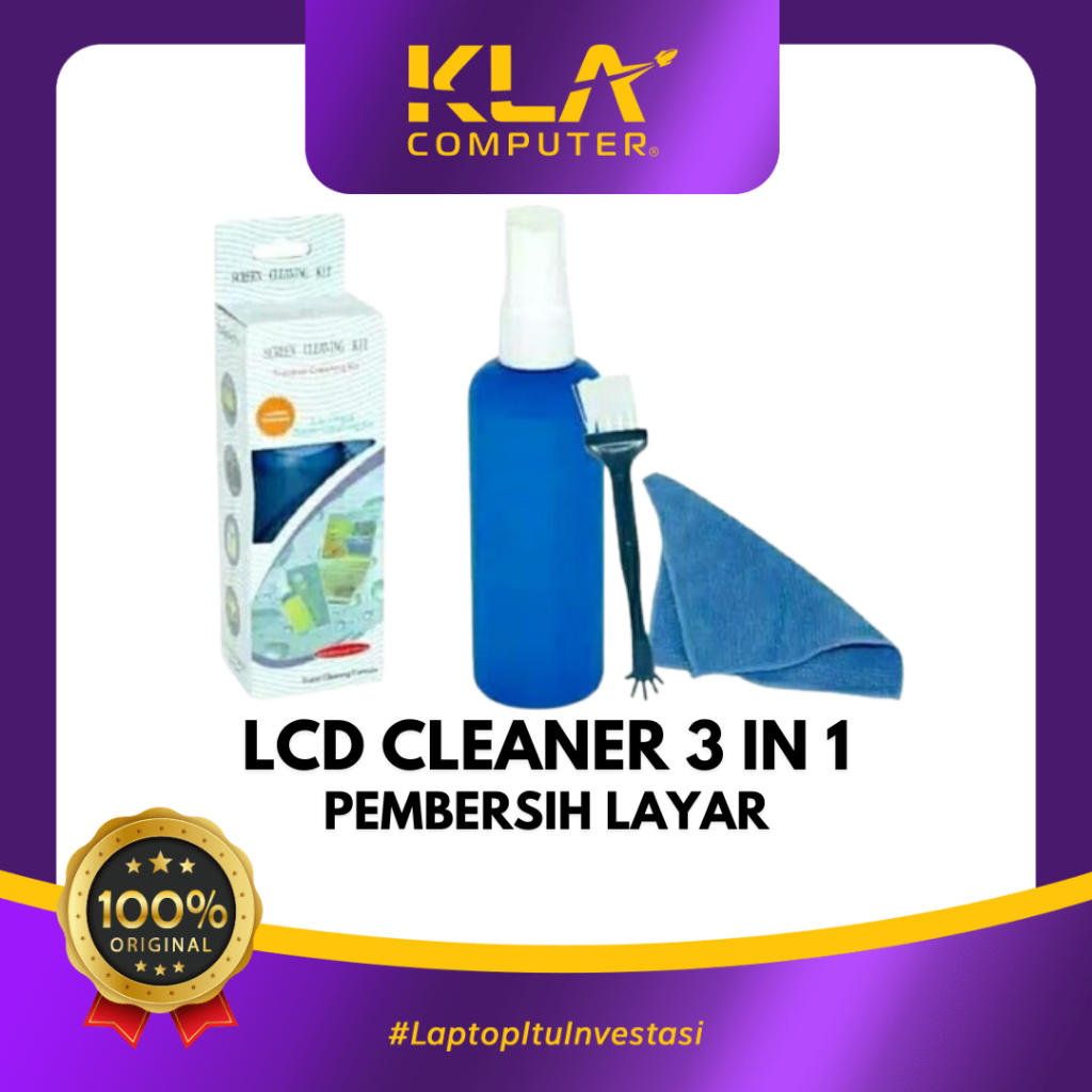 Jual Pembersih Layar Laptop LCD Cleaner 3 In 1 & 6 In 1 | Shopee Indonesia