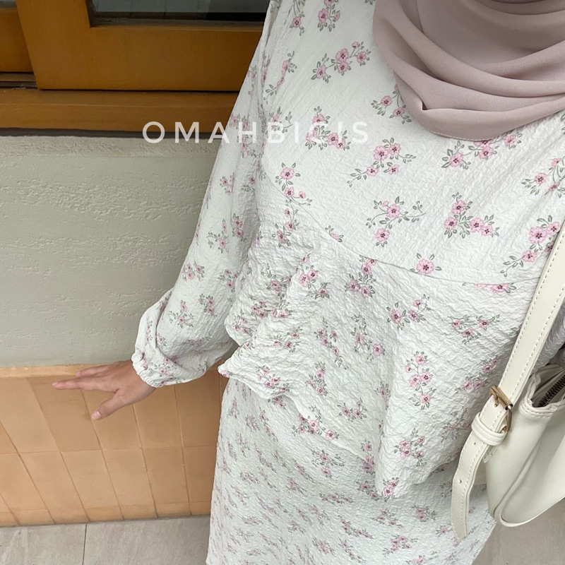 Jual Himari Dress korean vintage- Dress Korea- Dress crinkle - Dress ...