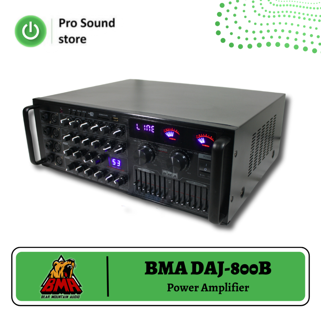Jual POWER AMPLIFIER BMA DAJ-800B | Shopee Indonesia