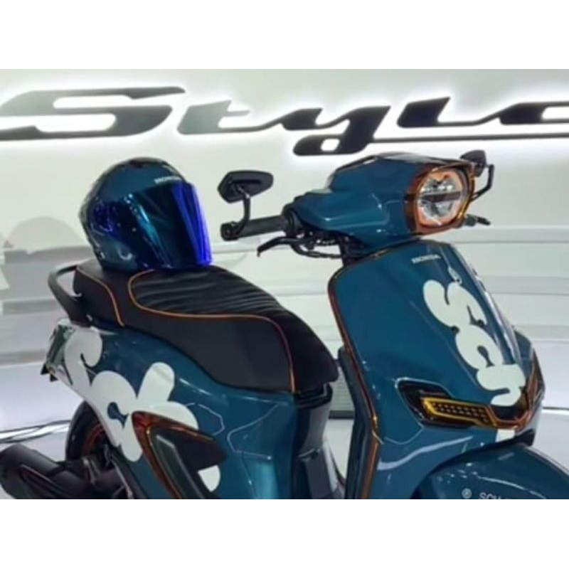 Jual Cover Sarung Jok STYLO 160 & GIORNO Kulit MBtech Caferacer ...