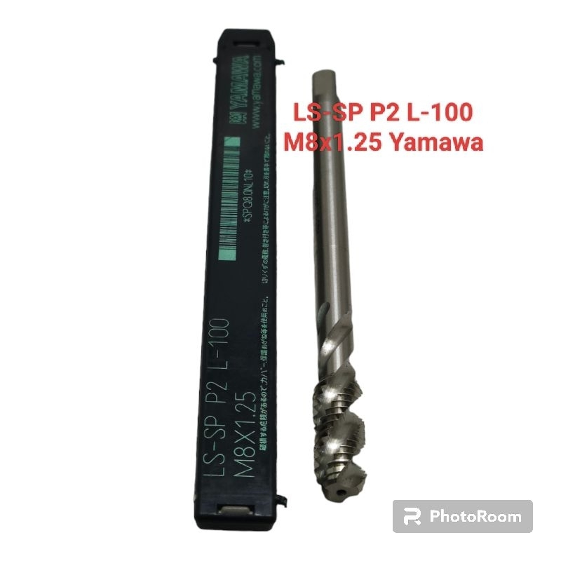 Jual Tap Mesin Yamawa Spiral Long M8x1,25 LS-SP P2 L-100 Made in Japan | Shopee Indonesia