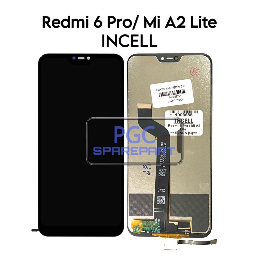 Jual LCD Touchscreen Fullset Xiaomi Redmi 6 Pro / MiA2 Lite / Mi A2 ...