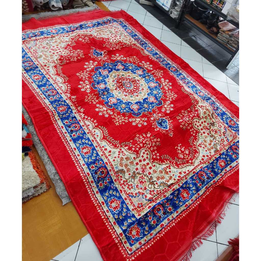 Jual Karpet Turki Al Aqsa Sunrise ukuran 200X300 Anti Slip Pakai Tas ...