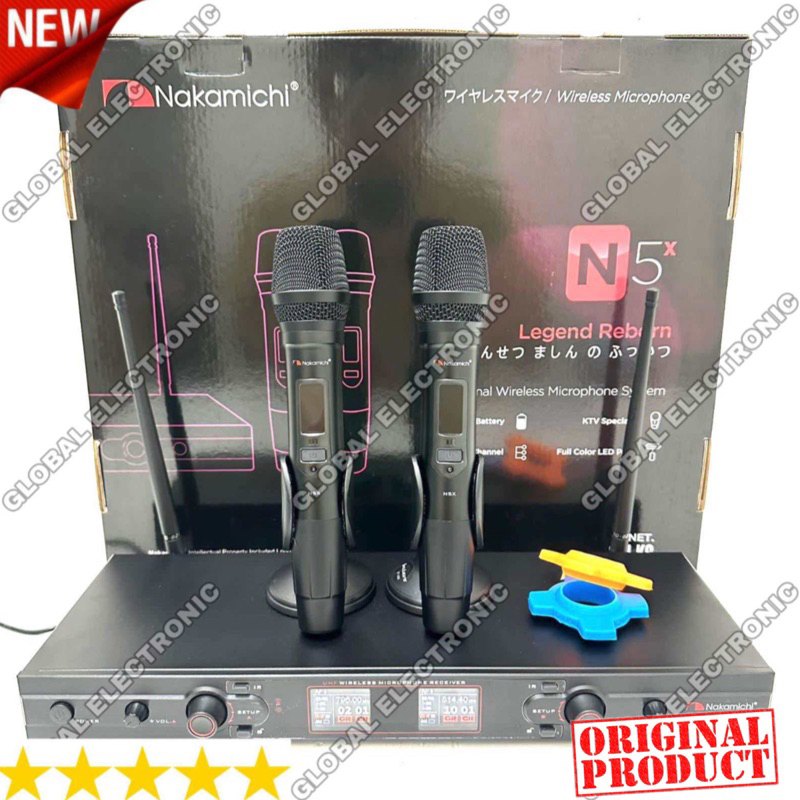 Jual Mic Wireless Nakamichi N5X / N 5X / N5 X - Original Garansi Resmi ...