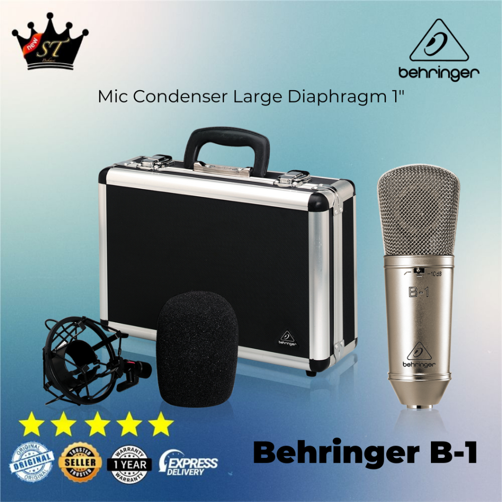 Jual Mic Behringer B1 / B-1 Single Diaphragm Condenser Microphone ...