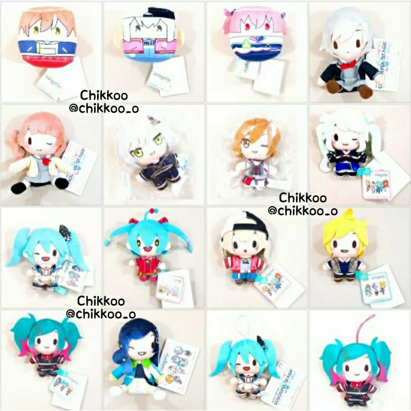 Jual Project Sekai Nui Mascot Fuwapuchi, Puchi Petit Nui, Square Mascot ...