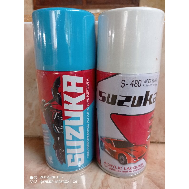 Jual Cat pylox SUZUKA spray 300cc cat semprot avian besi plastik kayu ...