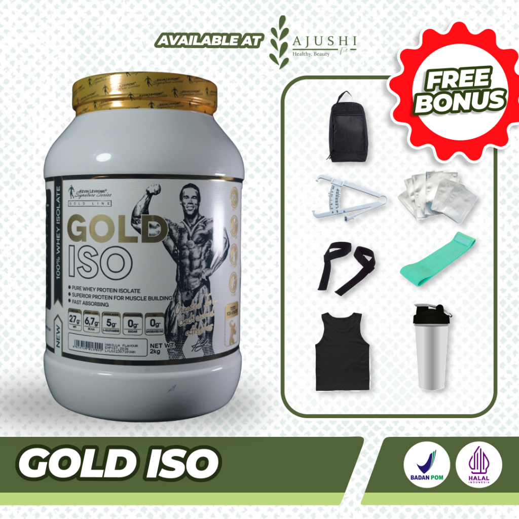 Jual Kevin Levrone Gold Isolate 2 kg (Whey Protein Isolate) | Shopee ...