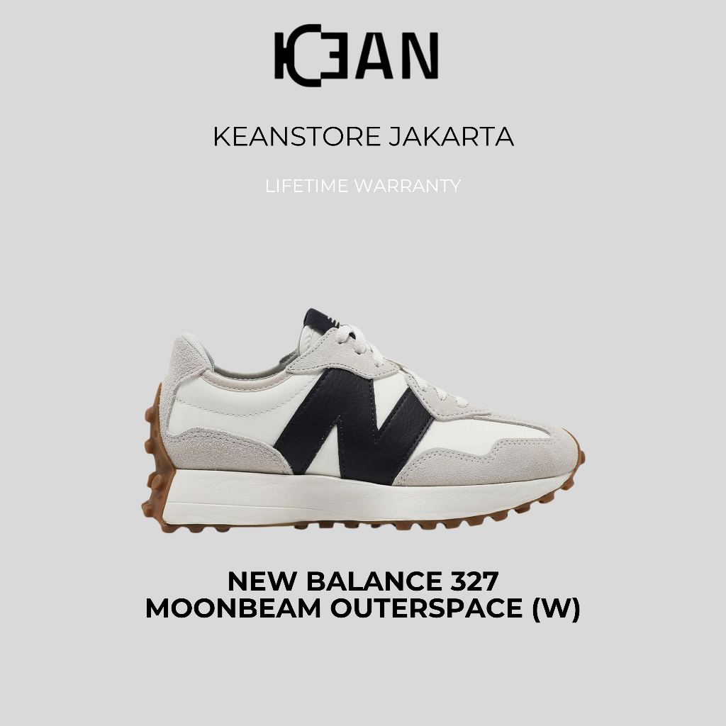 Jual New Balance 327 Moonbeam Outerspace (W) 100% Authentic | Shopee ...