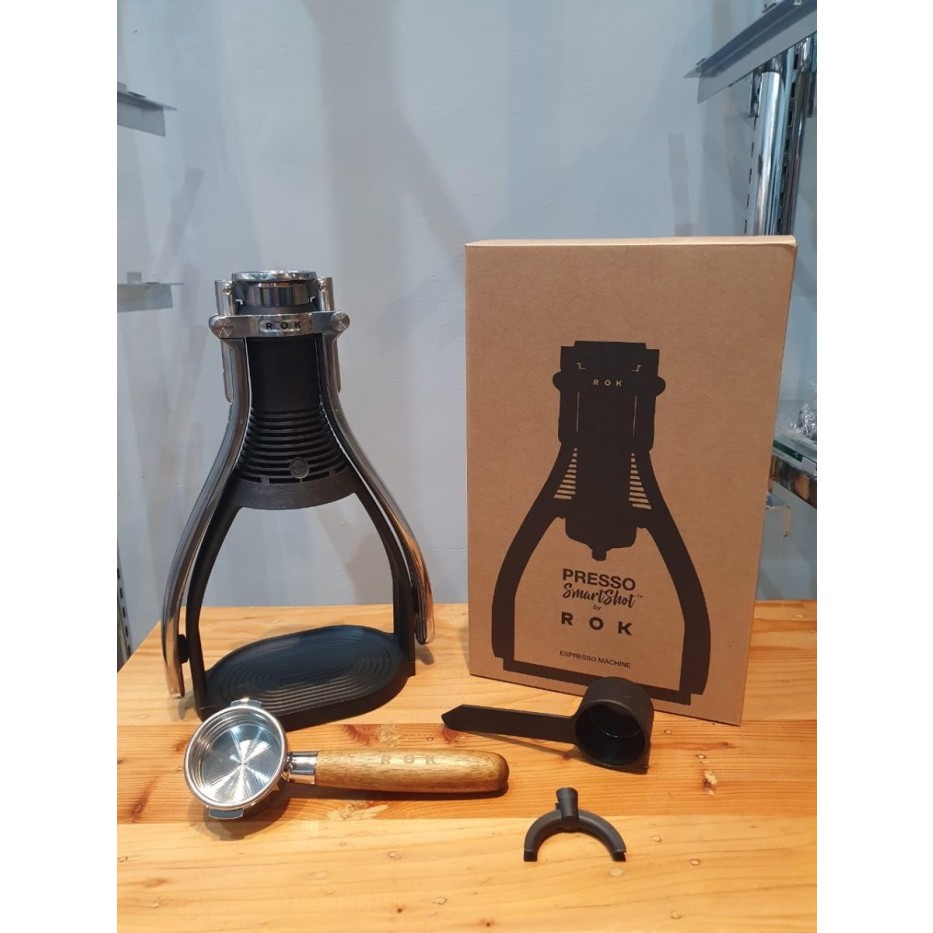 Jual ORIGINAL Rok Presso Smartshot - Mesin Espresso Manual Rok Smart ...