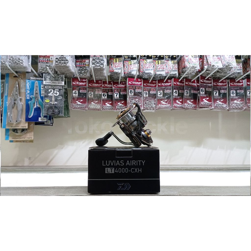 Jual Reel Spinning Daiwa Luvias Airity LT 2021 Japan | Shopee Indonesia