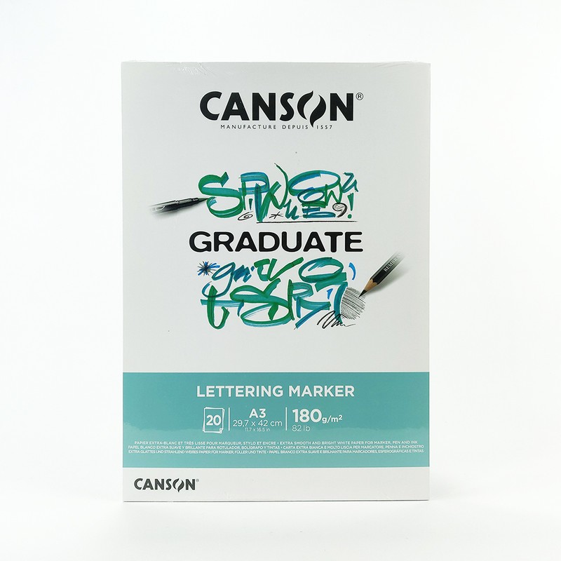 Jual Canson Graduate Lettering Marker A3 | Shopee Indonesia