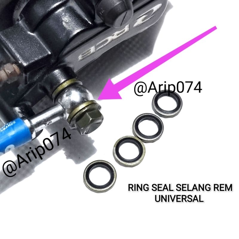 Jual [PROMO] RING SEAL SELANG REM RING BAUT KALIPER RING TIPE SEAL ...