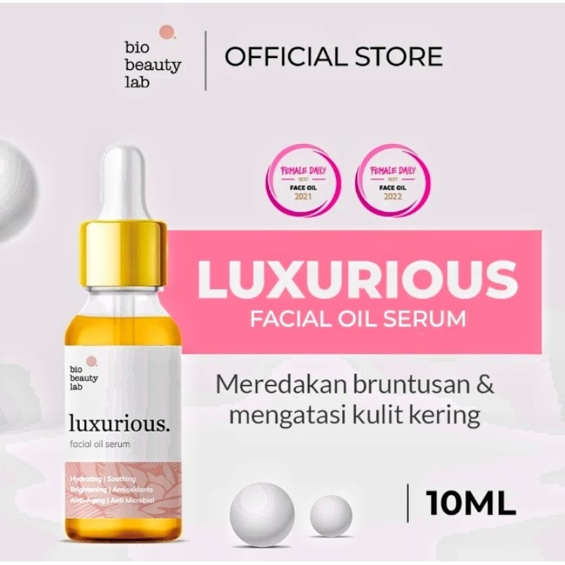 Jual Bio Beauty Lab Luxurious Facial Oil Serum 10 ml | Shopee Indonesia