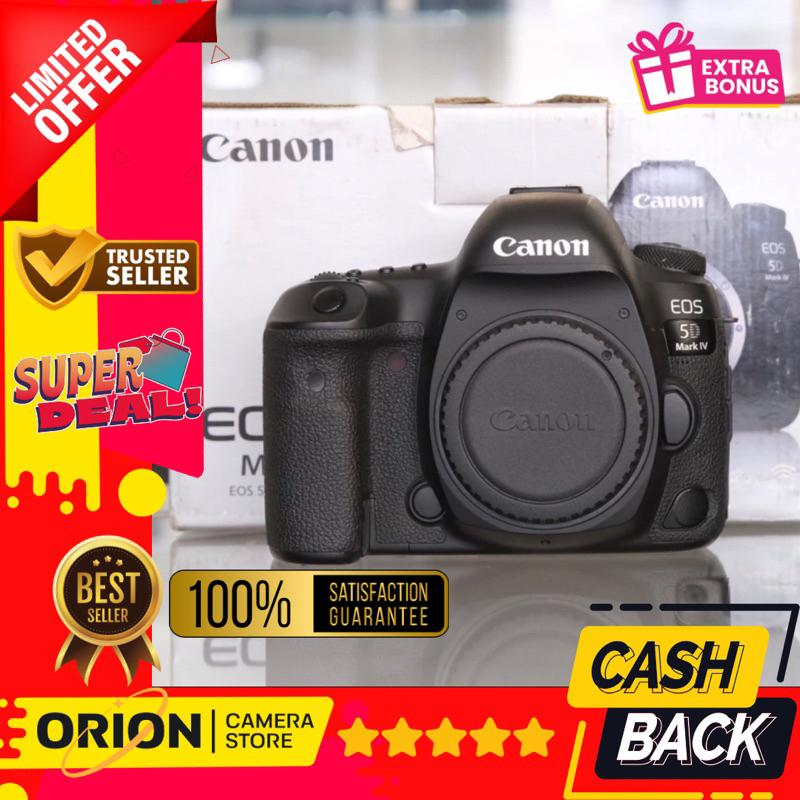 Jual kamera dslr fullframe canon eos 5d mark iv 5D IV murah fullset box ...